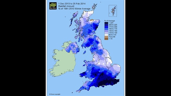 Met Office Confirms Its The Uks Wettest Winter On Record Anglia